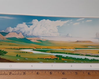 Montana Postcard - Etsy