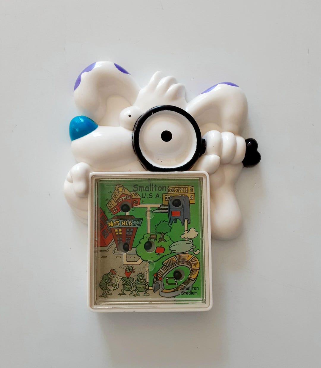 1998 Saban Smallton U.S.A. Handheld Toy, Vintage Promotional Gift, Dog ...