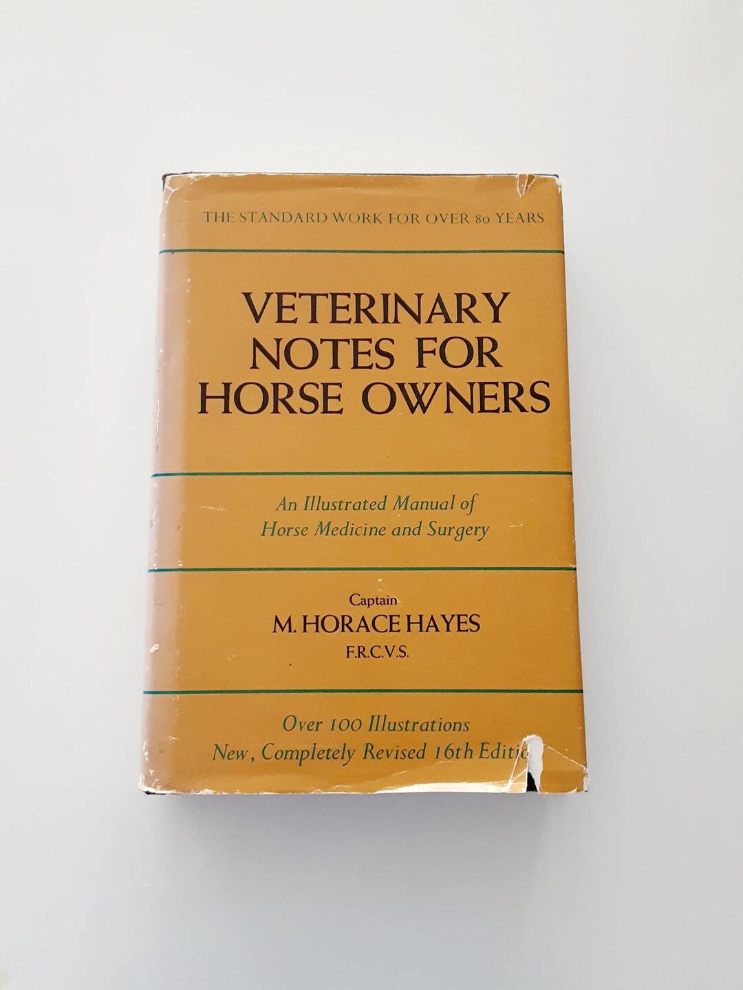 Veterinary Notes for Horse Owners, 16th Edition 1986, Vintage Animal ...