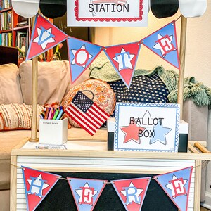 Election Voting Station for Mock Elections and Pretend Play - Etsy