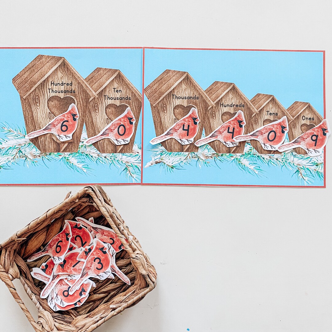 Cardinal Place Value up to Hundred Thousand - Etsy