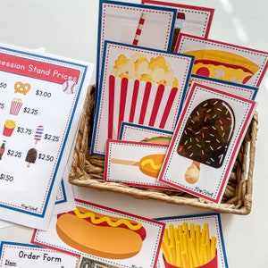 Concession Stand Money Practice - Etsy