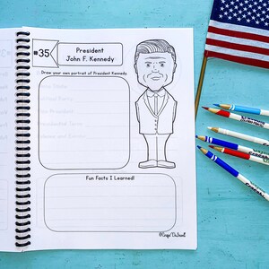 United States Presidents Journal - Etsy