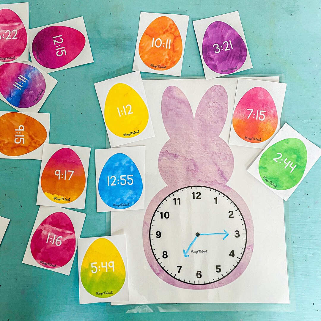 Easter Time Clocks - Etsy