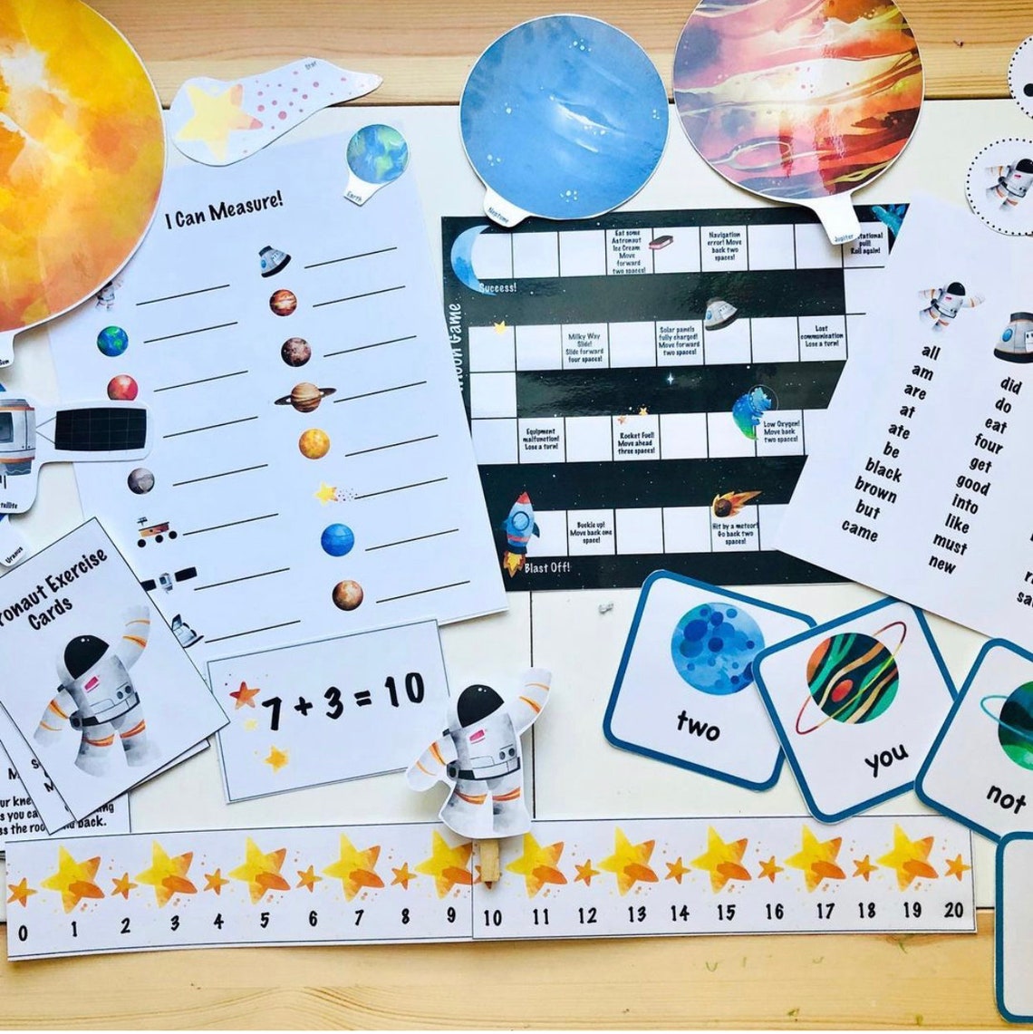 Space Activity Pack - Etsy