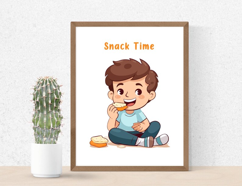 Daily Routine Cards for Kids Printable | Visual Schedule for ADHD and ...