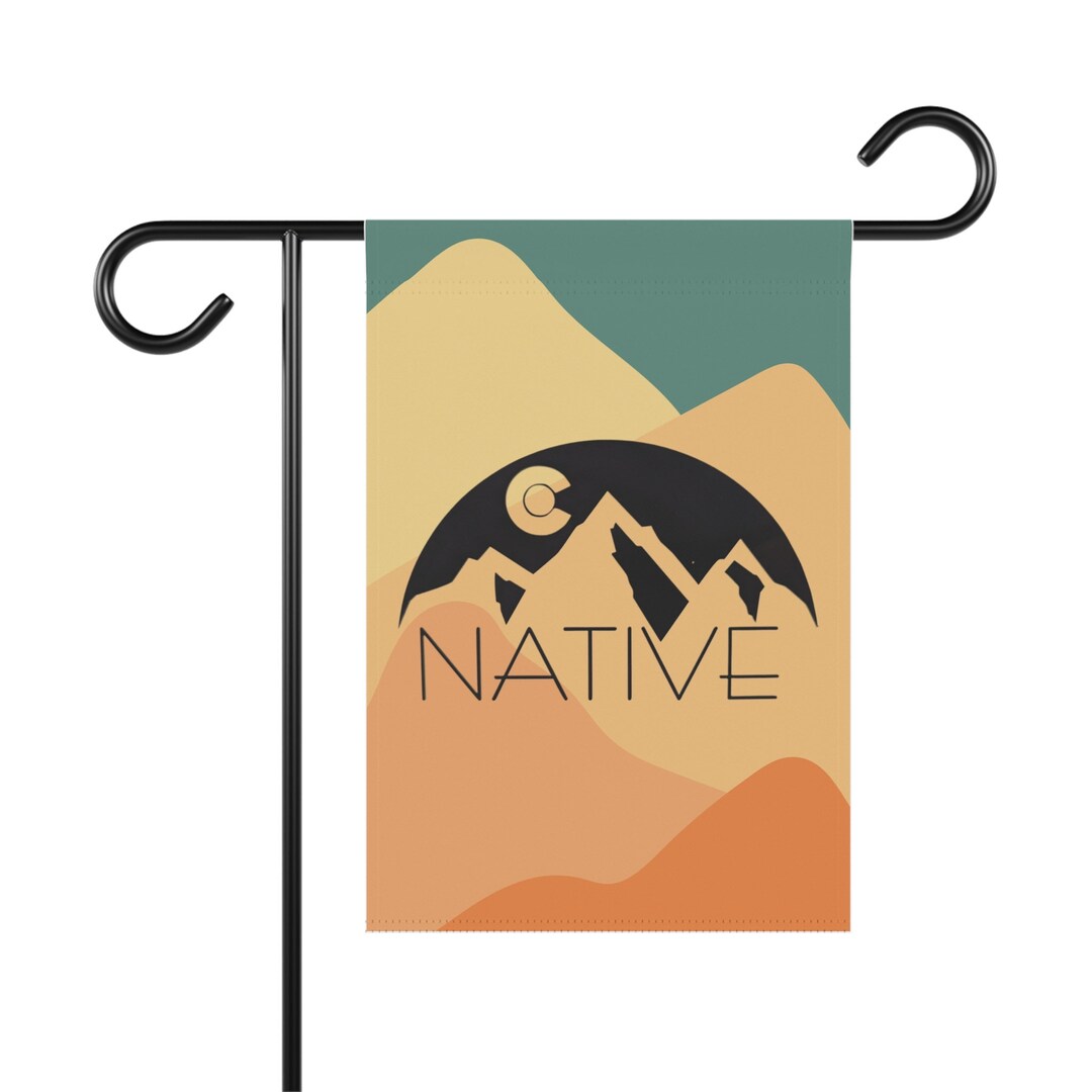 Colorado Yard Sign / Native Colorado Decoration for Garden House Banner ...