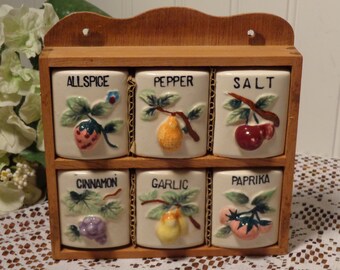 Ceramic Spice Rack | Etsy