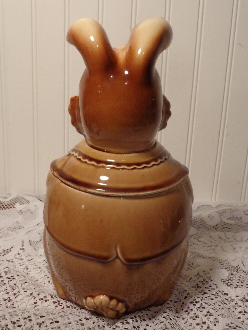 Rabbit Cookie Jar by Royal Sealy Peter Rabbit Cookie Jar | Etsy