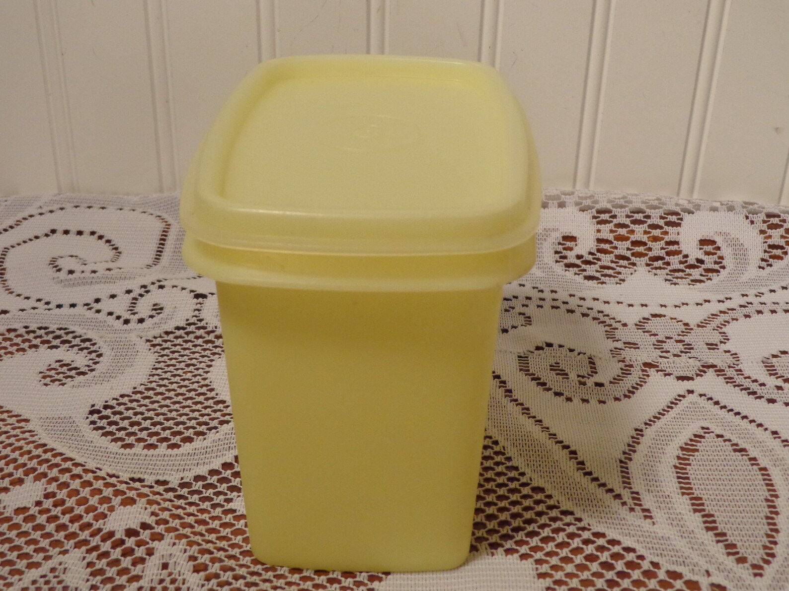 Tupperware Shelf Saver Container in Yellow Tupperware - Etsy