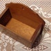 Vintage Wood Hanging Junk Box Carved Wood Junk Box 19-118 - Etsy