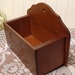 Vintage Wood Hanging Junk Box Carved Wood Junk Box 19-118 - Etsy