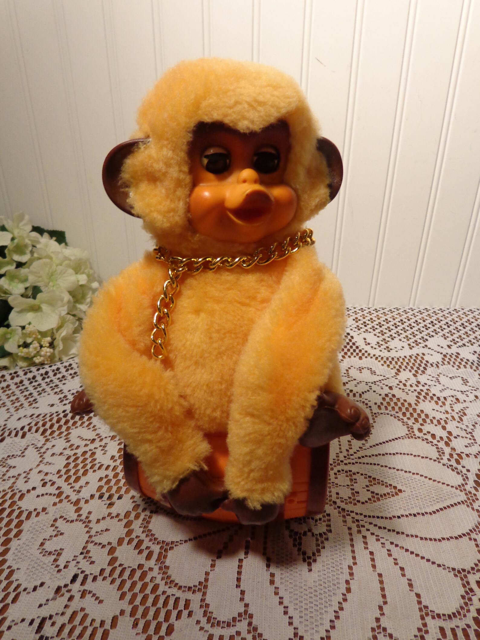 Bongo Benny Barrel Monkey Toy 20-282 | Etsy