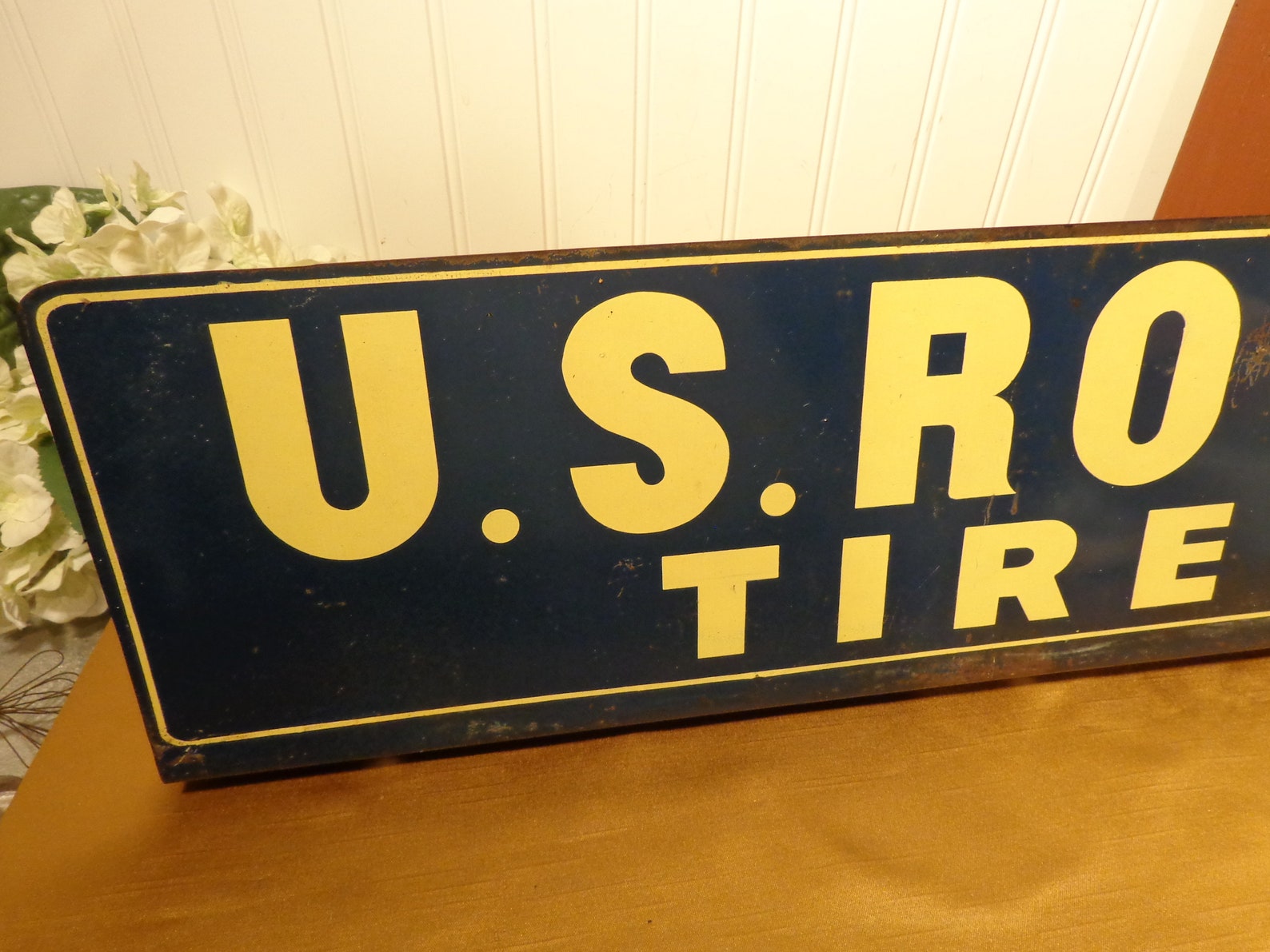 U S Royal Tires Advertising Sign Double Sided U S Royal | Etsy