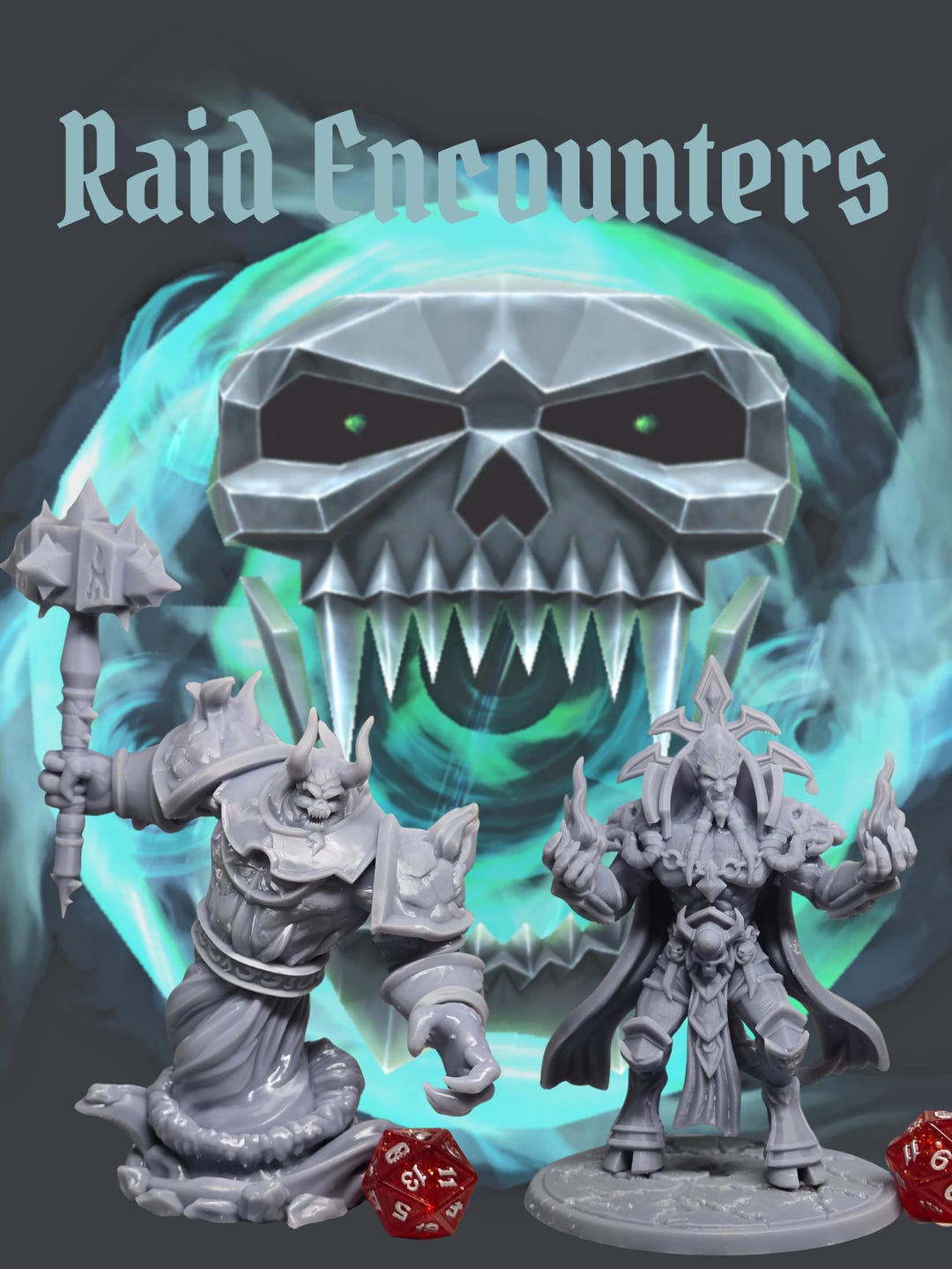 Raid Boss Miniatures – 32mm+ Resin Fantasy Boss Monsters & Enemies - Etsy
