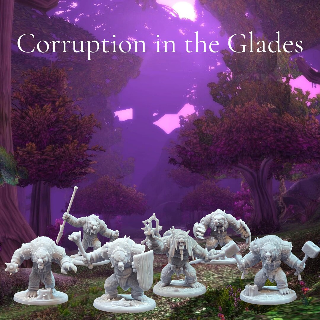 Corruption in the Glades - Furbolg Tribe - Etsy