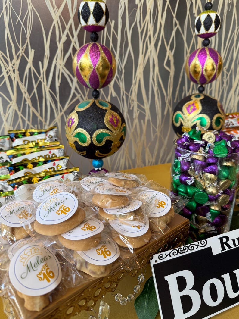 Mini NOLA Pecan Praline Favors – Custom Handmade New Orleans Candy for ...