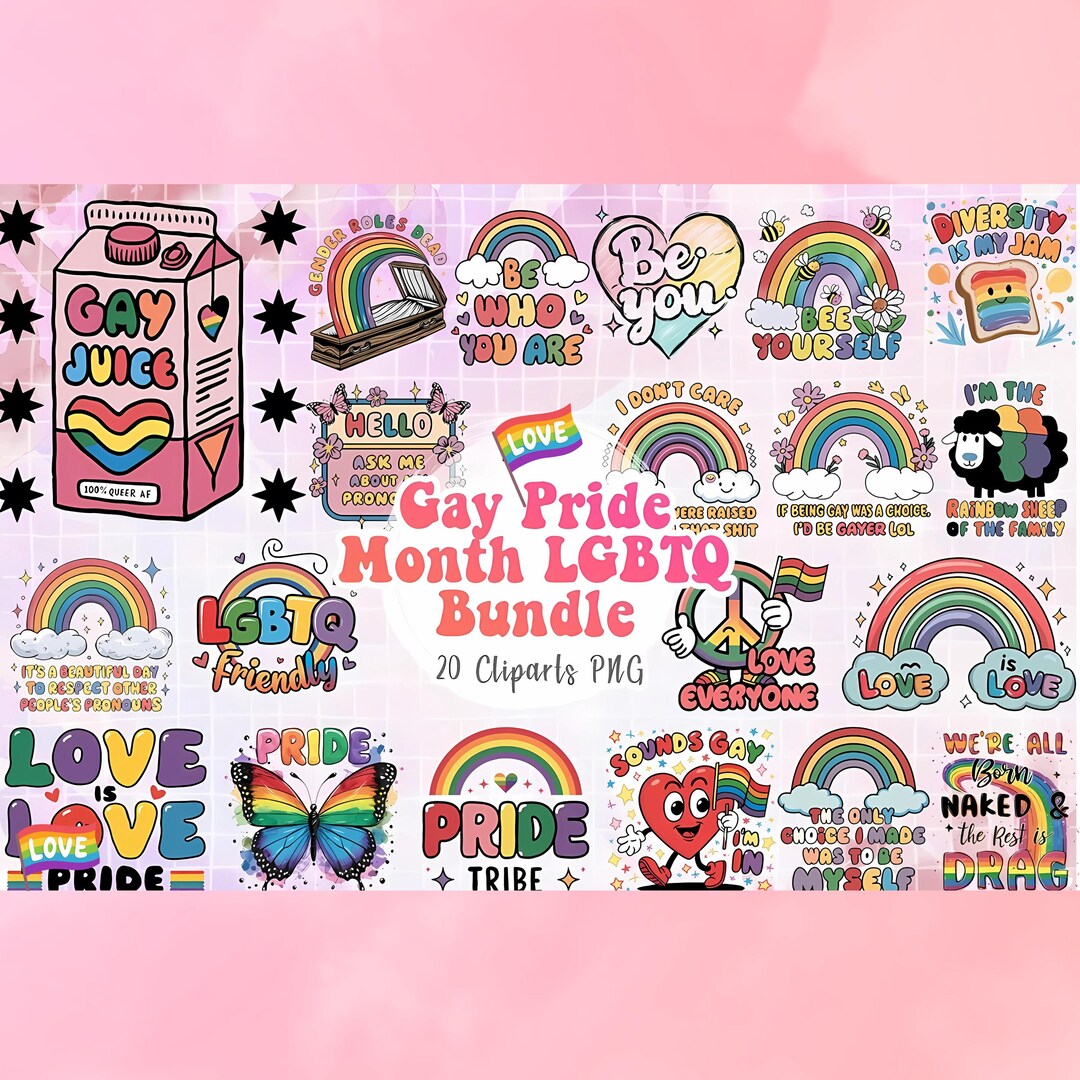 20+ LGBT Bundle Png Design, Gay Png, Rainbow LGBT Bow Png, Lgbtq Png, Gay Pride Month Lgbt Png ...
