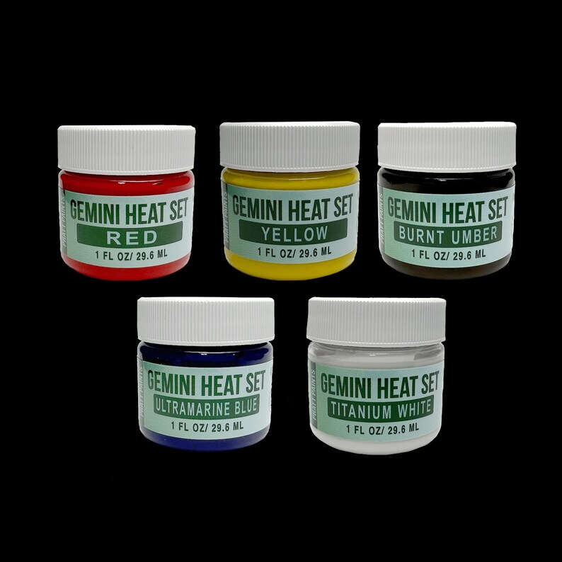 GEMINI Heat Set Paint - Etsy