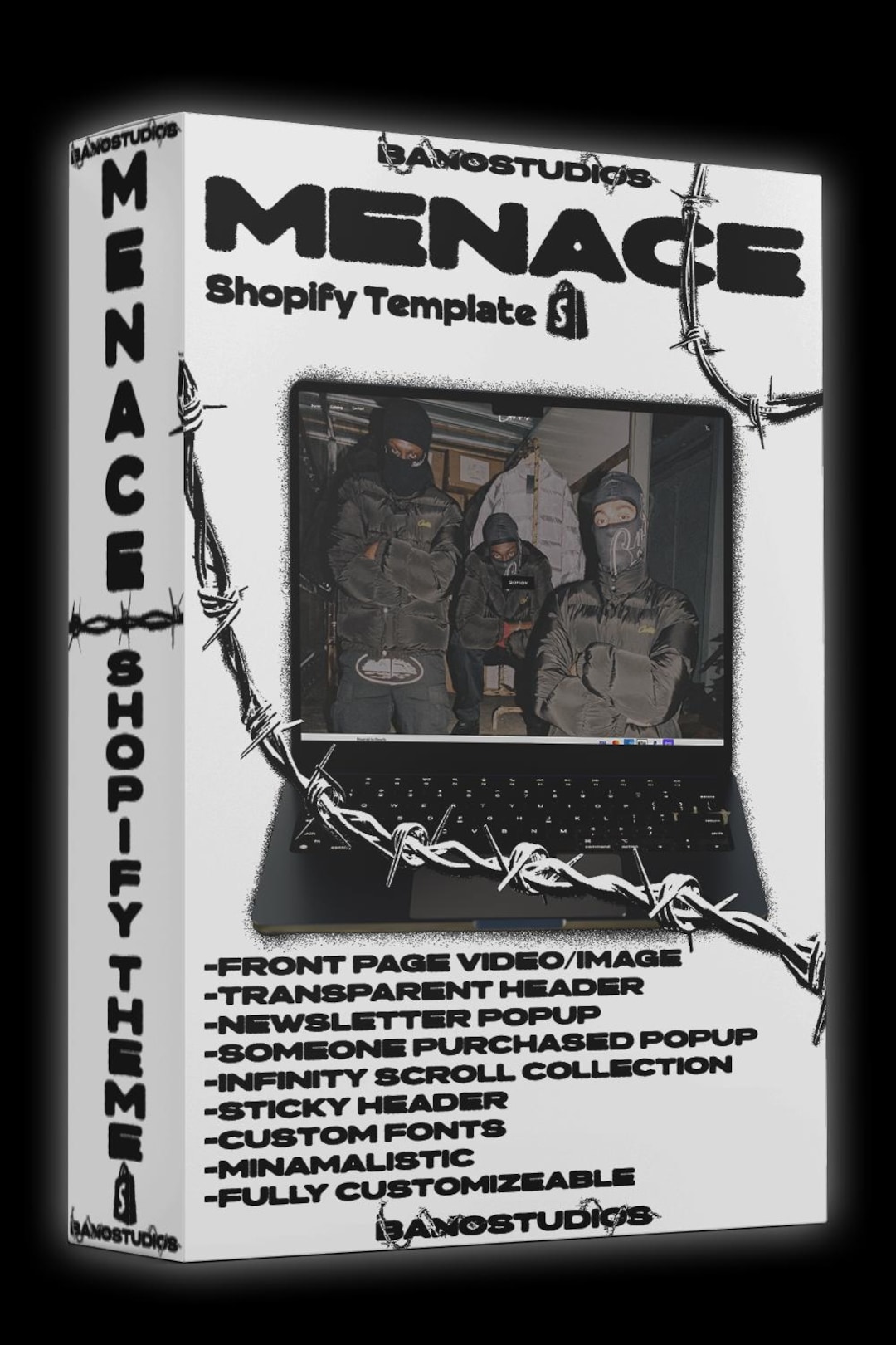 MENACE – Shopify Store Template for Clothing & Fashion Brands ...