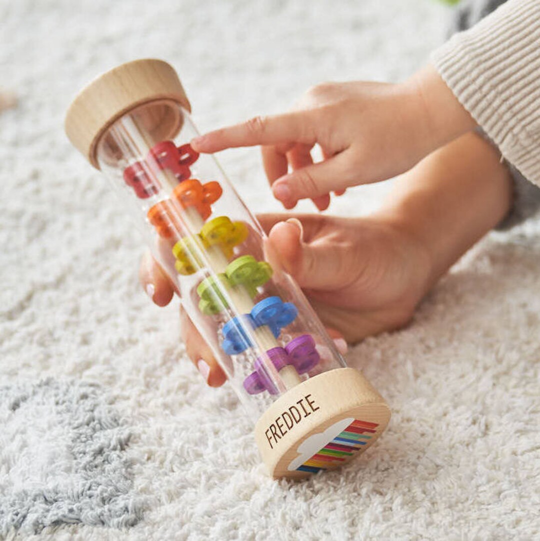 Personalised Rainbow Rain Maker Toy - Etsy