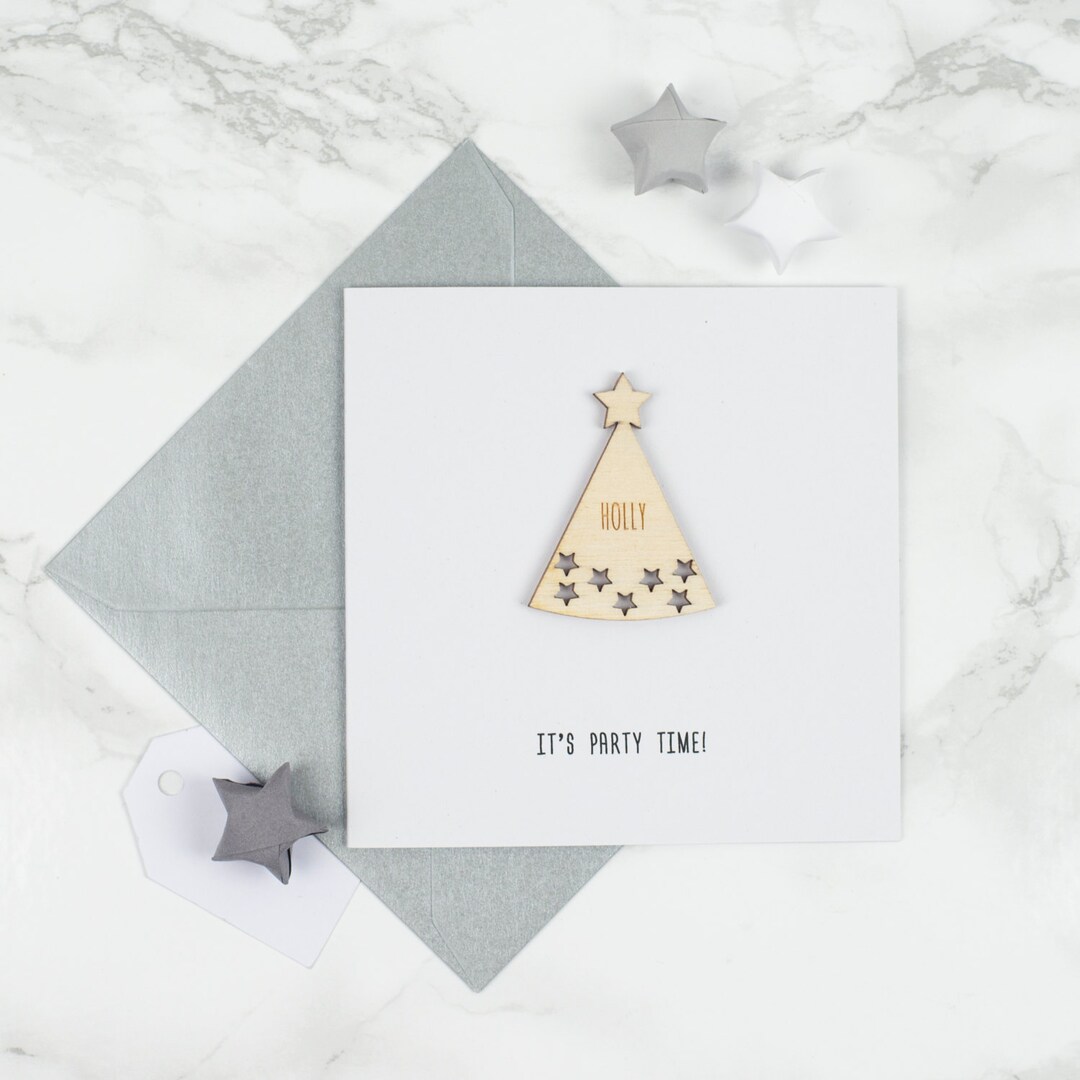 Personalised Birthday Keepsake Card - Etsy