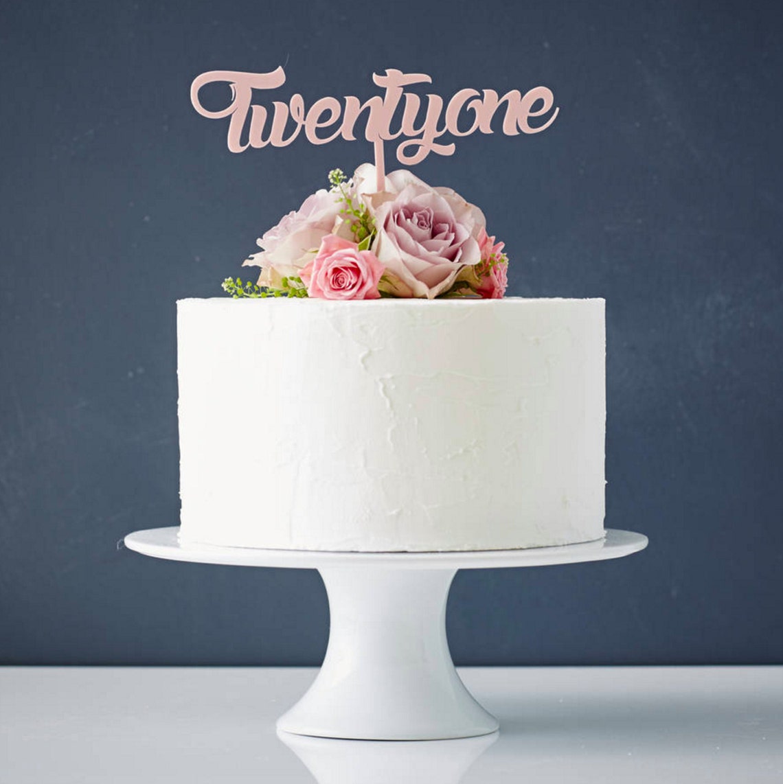 Twenty One Birthday Cake Topper - Etsy UK