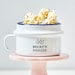 Personalised Enamel Snack Pot - Etsy