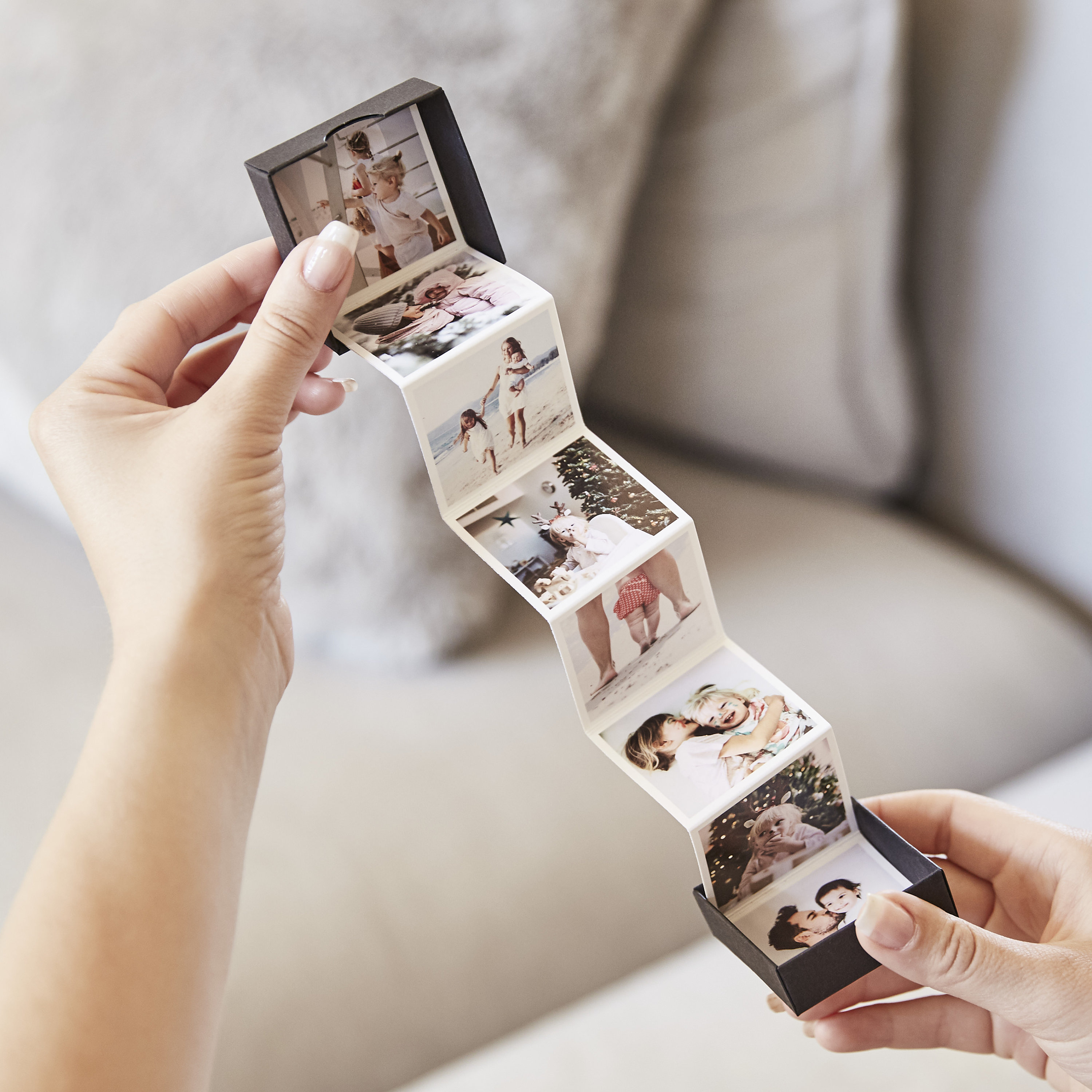 Personalised Pull Out Photo Album Token Gift | Etsy