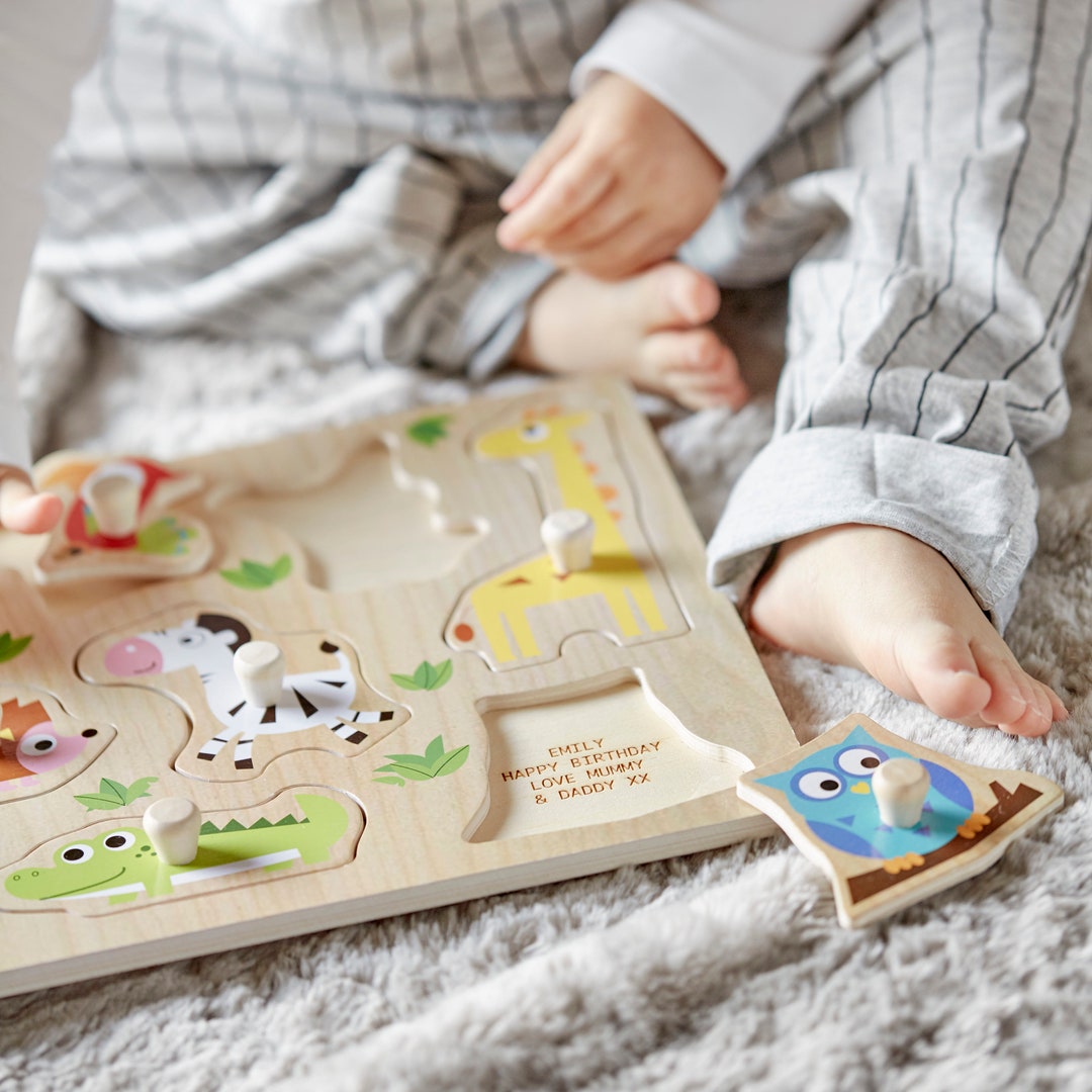 Personalised Zoo Animals Puzzle - Etsy