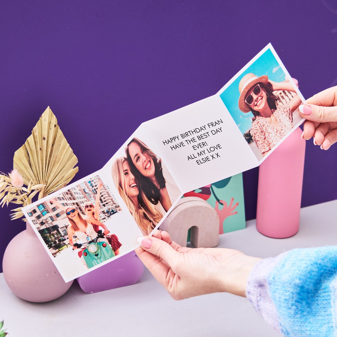 Personalised Photo Birthday Card - Etsy