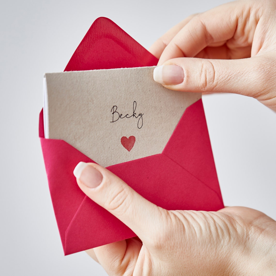 Valentine's Day I Love You This Much Card - Etsy