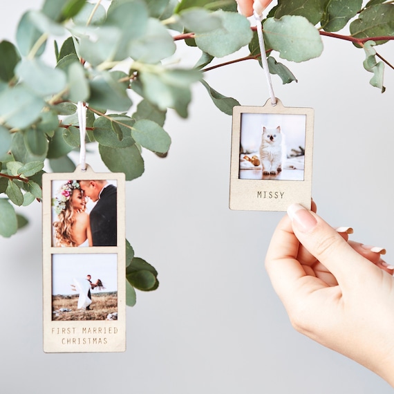 Personalised Hanging Photo Token | Etsy