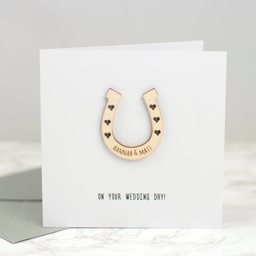 Personalised Wedding Keepsake Card - Etsy