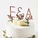Personalised Letters Cake Topper - Etsy