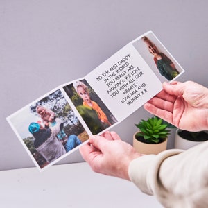 Fold Out Personalised Father's Day Card - Etsy