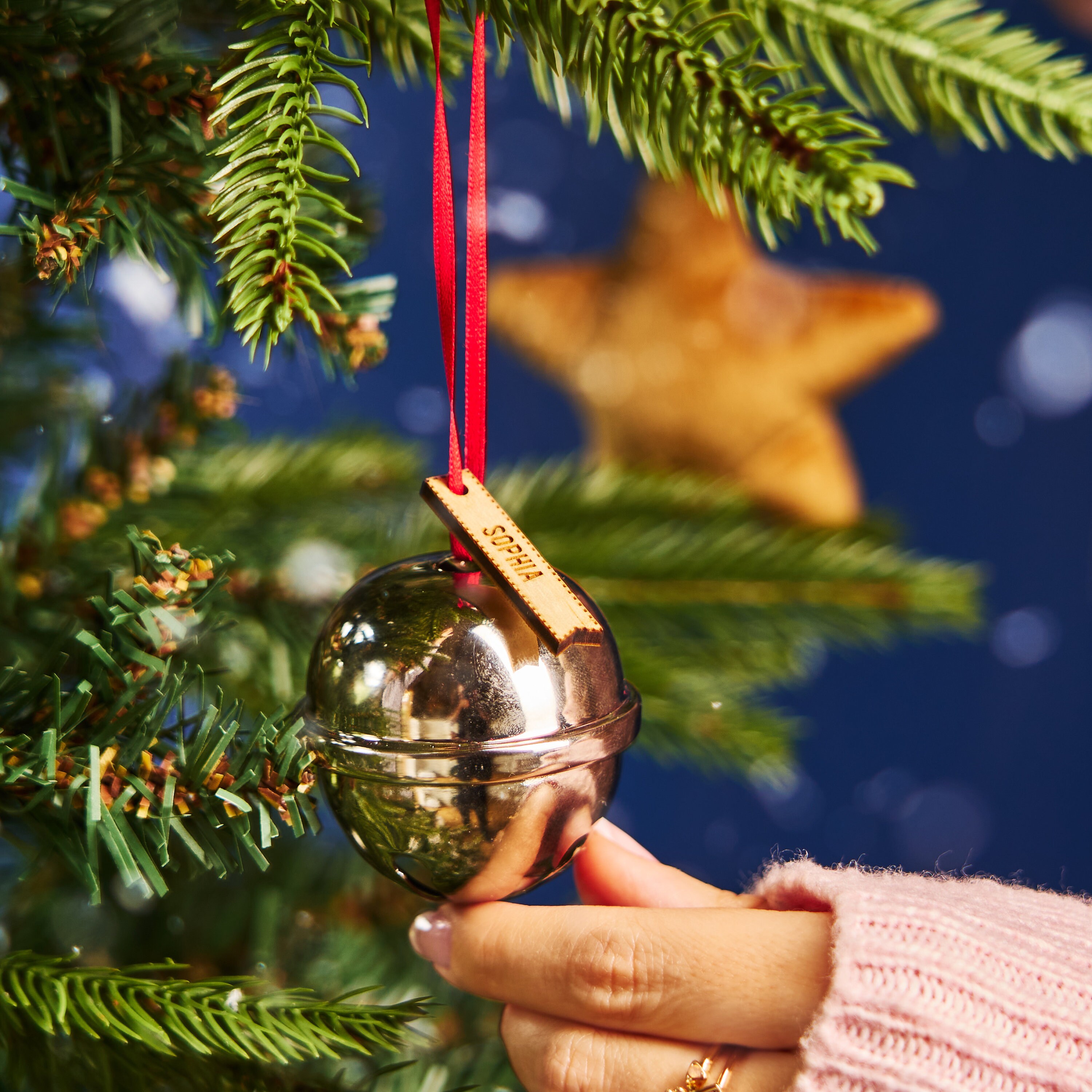 Personalised Believe Bell Christmas Decoration - Etsy