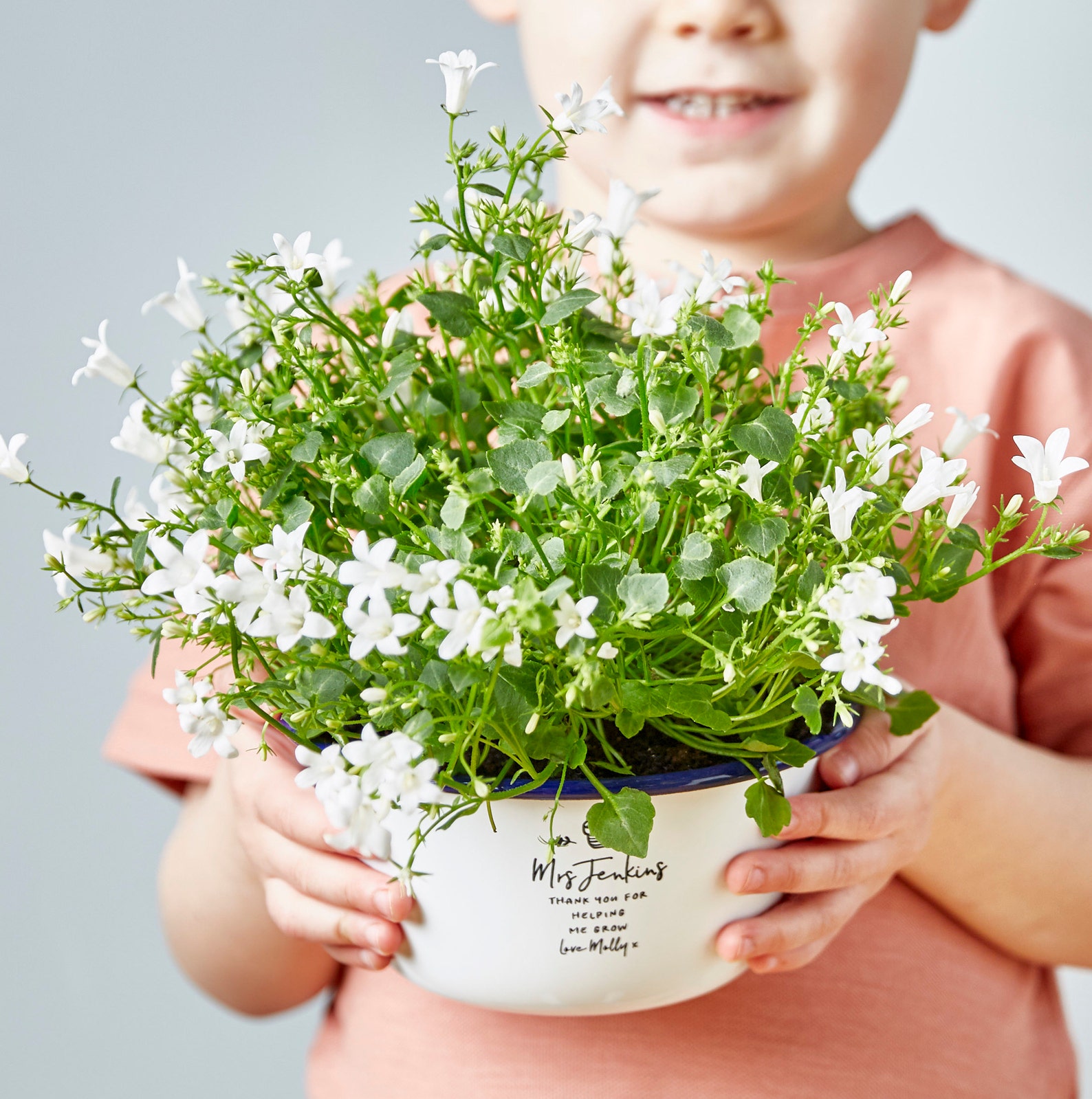 Enamel Planter Personalised Teacher Gift | Etsy