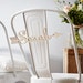 Personalised Wooden Arrow Chair Sign - Etsy