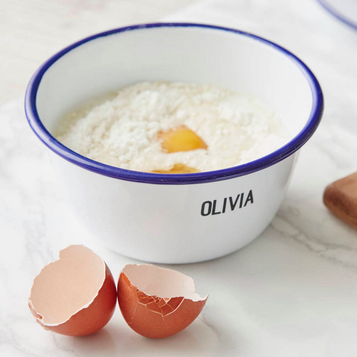 Enamel Personalised Mixing Bowl - Etsy