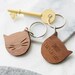 Personalised Cat Lady Keyring - Etsy