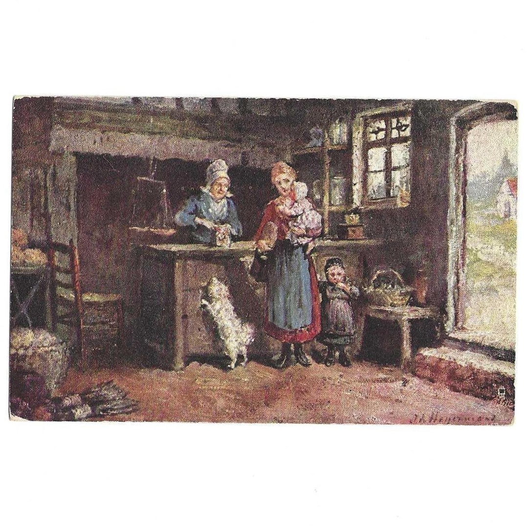 Flemish Village Shop Tuck and Sons Flemish Cottage Homes Series 1535 ...