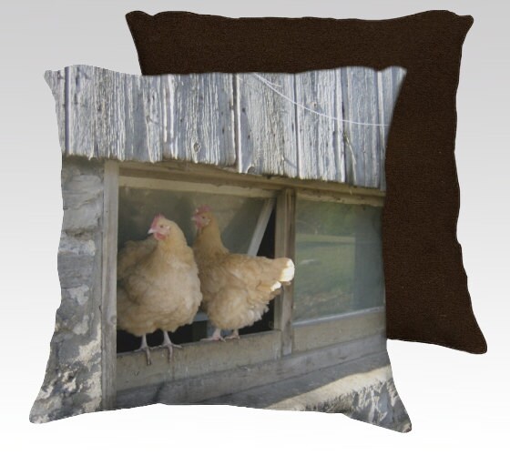 Farm Animal Photography Pair of Chicken Best Friends on Blank - Etsy