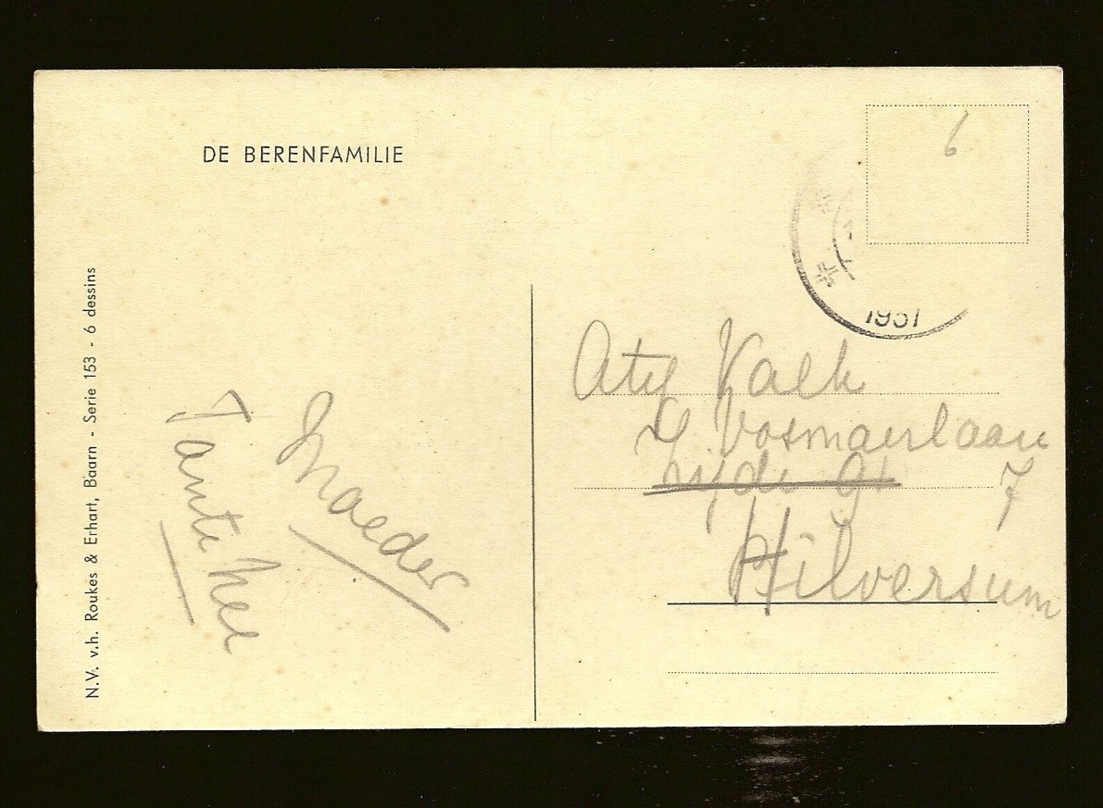 Set of Four Anthropomorphic Bear Postcards Dutch Vintage - Etsy Canada