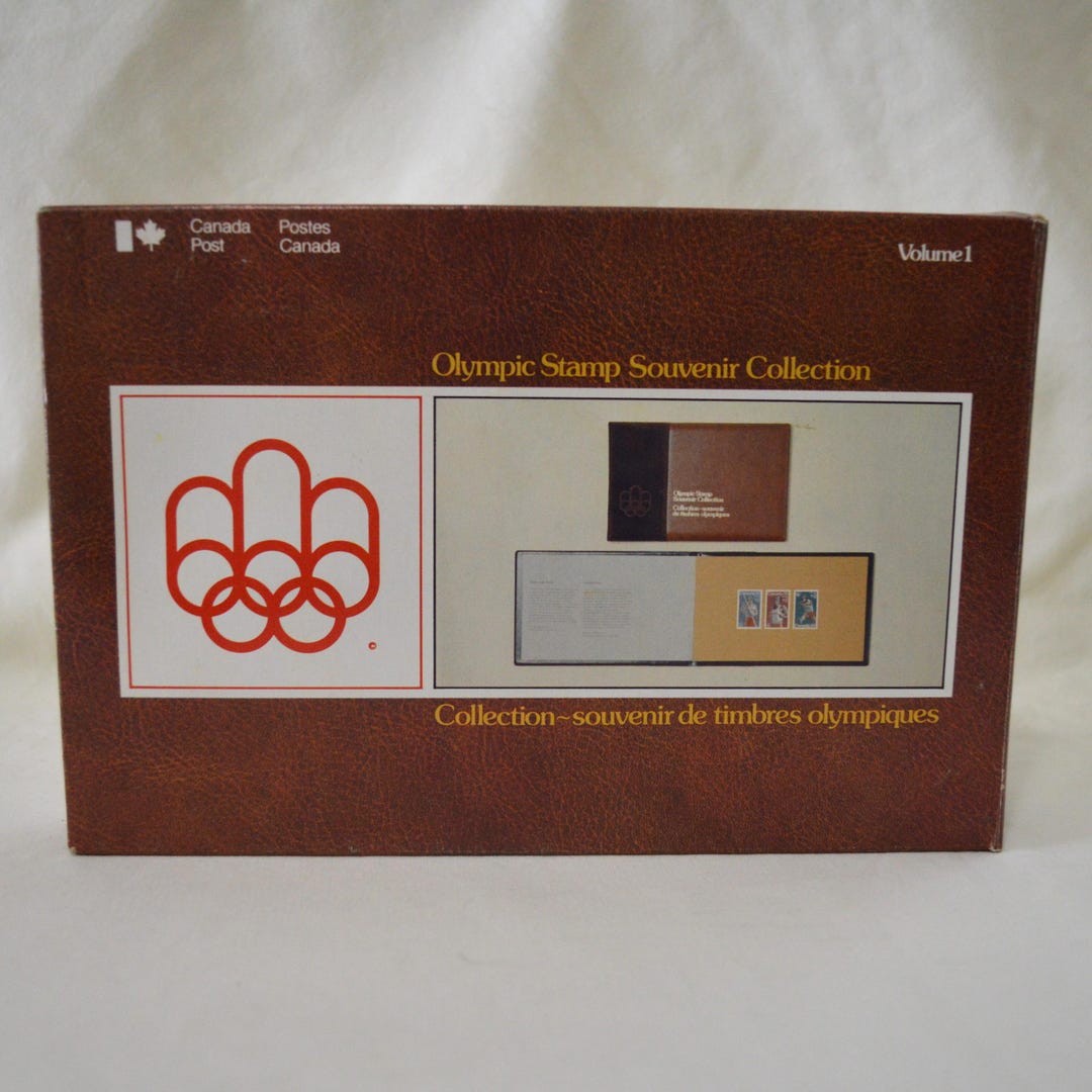 CANADA Olympic Stamp Souvenir Collection Volume 1 - Complete With ...