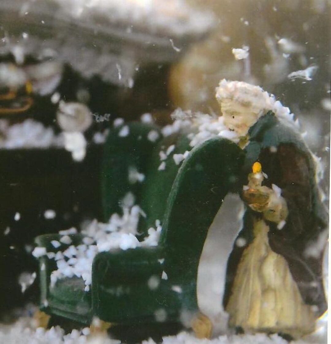 Scrooge and Marley Snow Globe Christmas Photo Card - Etsy