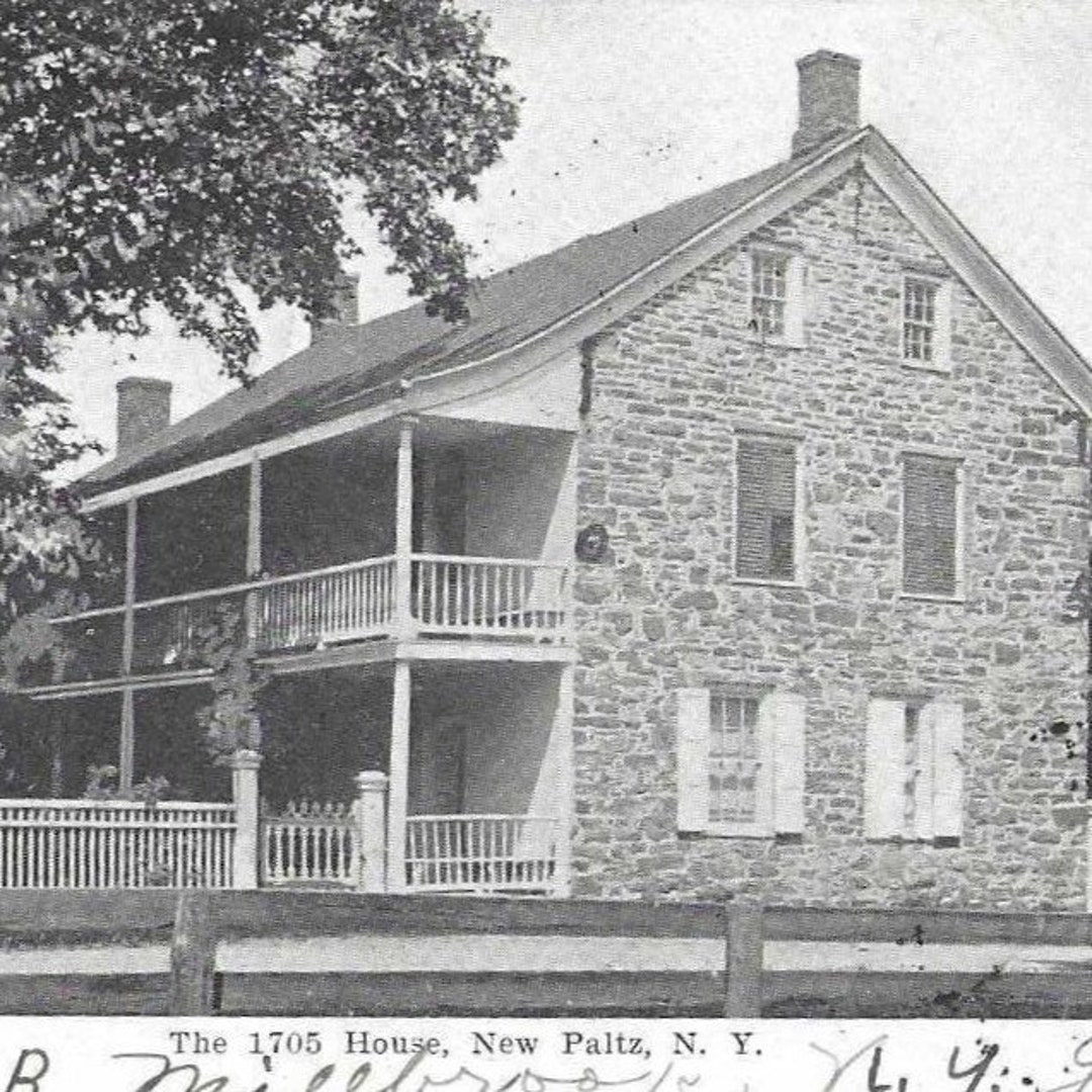 1705 House old Dubois House NEW PALTZ New York Antique UDB Postcard ...