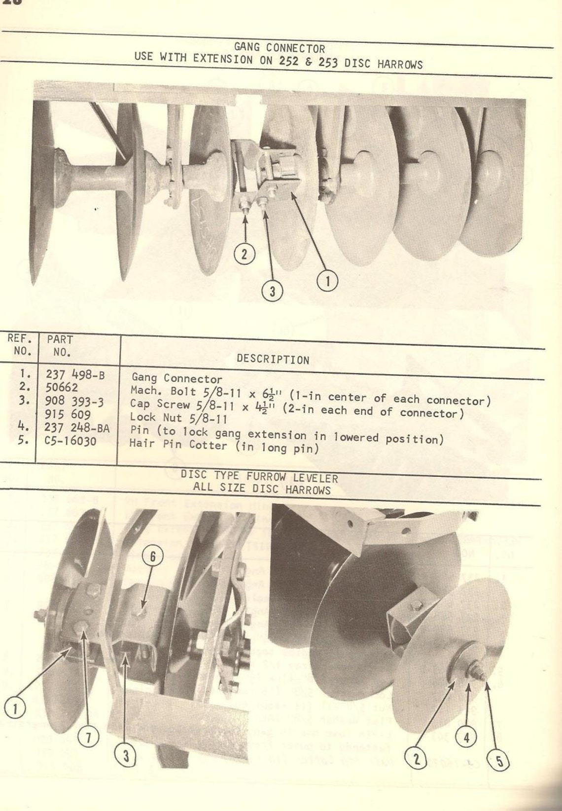 Old Tractor Parts Manual COCKSHUTT Parts Catalog 250 Series - Etsy