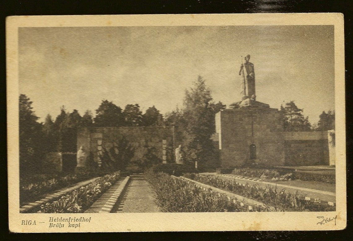 RIGA Latvia Pair of Vintage 1940s Unused Postcards Photo Views | Etsy