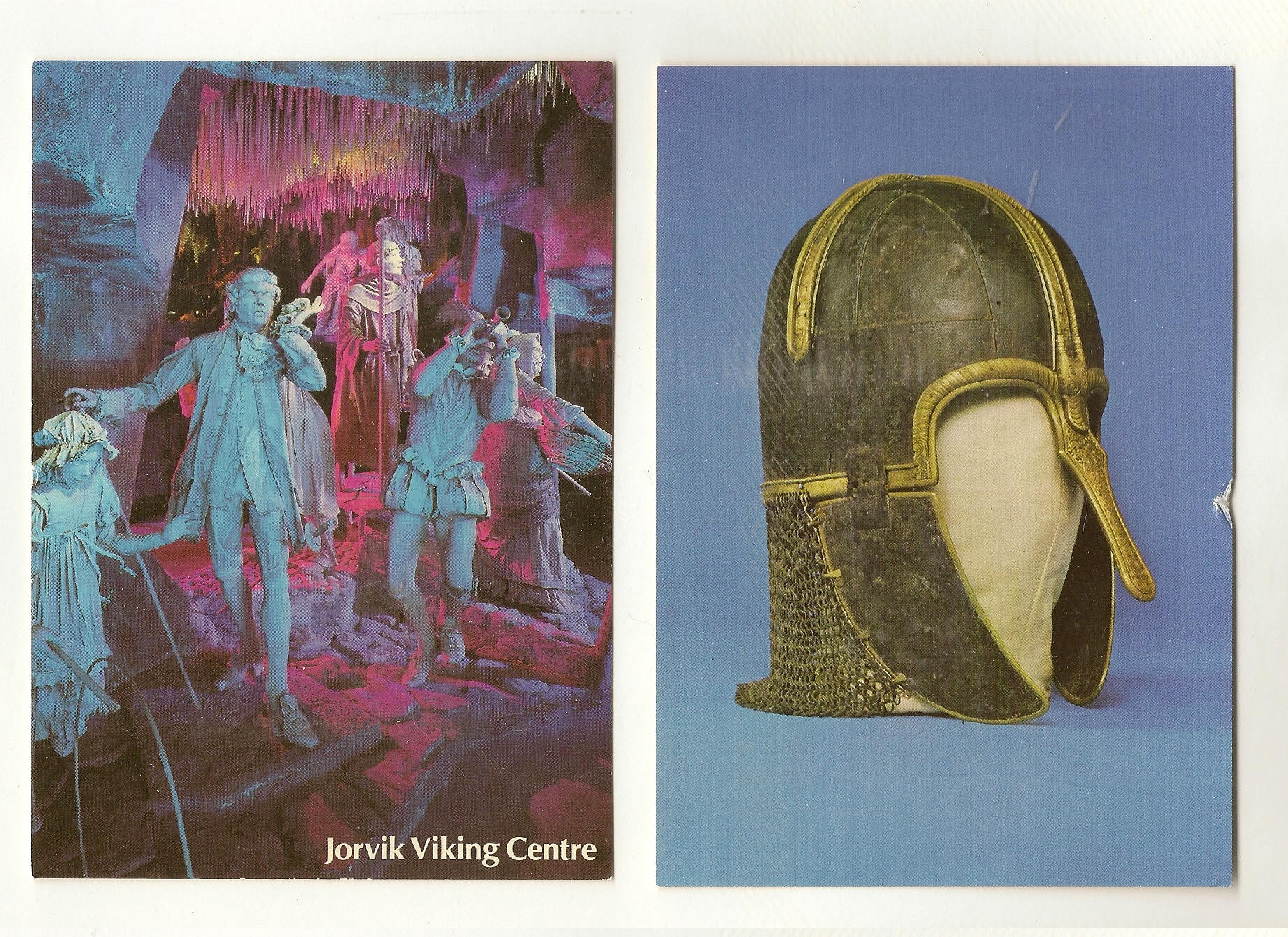 JORVIK Viking Centre 11 Unused Vintage Postcard Collection – Bright ...